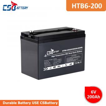HTB6-200 6V 200AH High-Temp Deep Cycle Batteries manufacturer,HTB6-200 ...