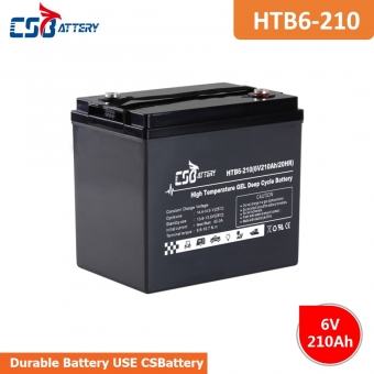 HTB6-210 6V 210AH High-Temp Deep Cycle Batteries manufacturer,HTB6-210 ...