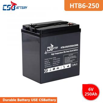 HTB6-250 6V 250AH High-Temp Deep Cycle Batteries manufacturer,HTB6-250 ...