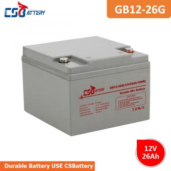 GB12-26G 12V 26Ah Durable Long Life Gel Battery manufacturer,GB12-26G ...