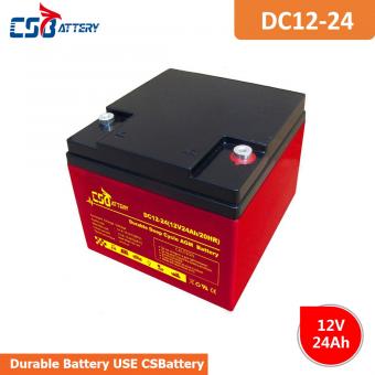 DC12-24 12V 24Ah Deep Cycle AGM Battery manufacturer,DC12-24 12V 24Ah ...