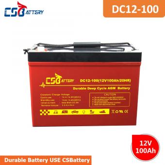 DC12-100 12V 100Ah Deep Cycle AGM Battery manufacturer,DC12-100 12V ...