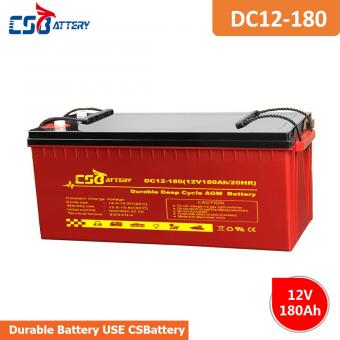 DC12-180 12V 180Ah Deep Cycle AGM Battery manufacturer,DC12-180 12V ...